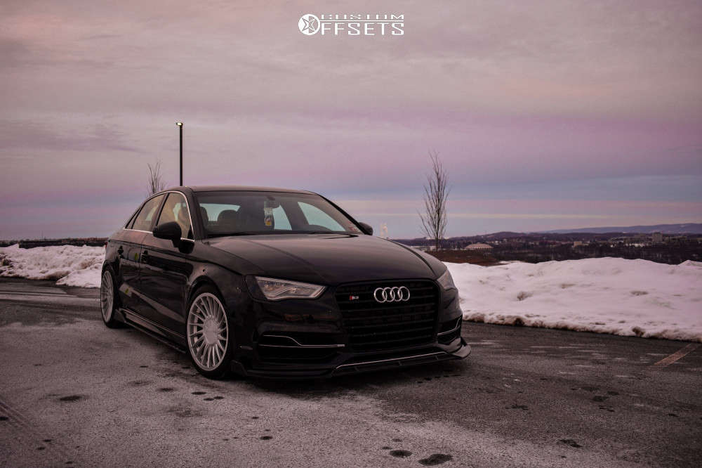 2015 Audi S3 with 18x8.5 42 3SDM 0.04 and 225/40R18 Nankang NS-25 and ...