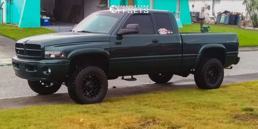 2001 Dodge Ram 1500 with 17x9 -12 Raceline Shift and 305/65R17 Mickey ...