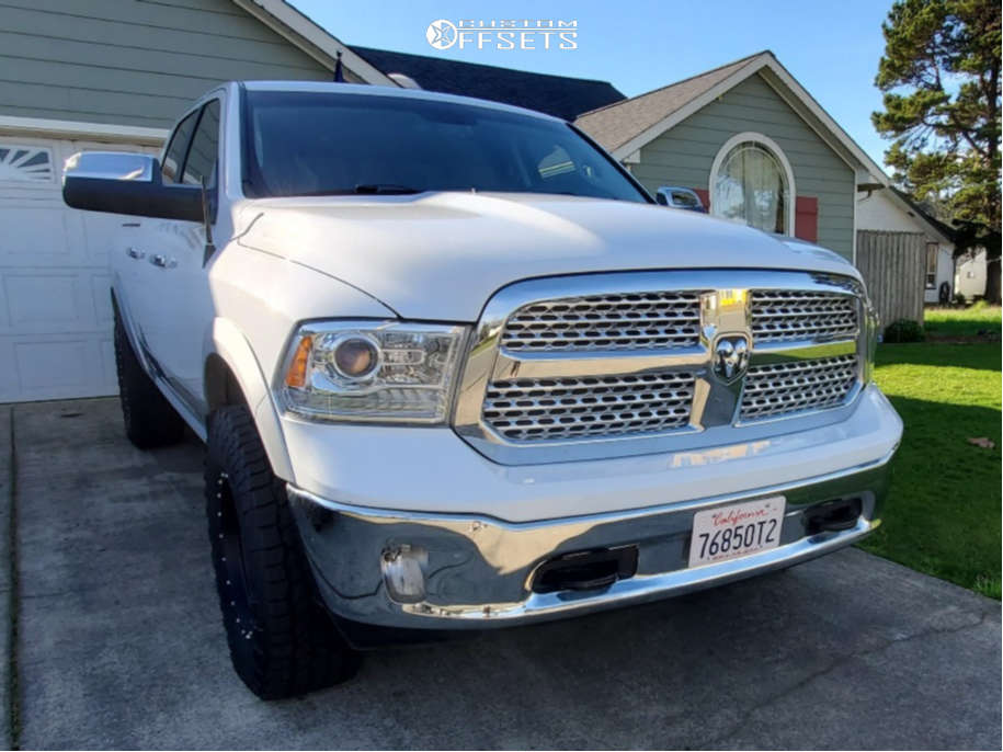 2017 Ram 1500 with 18x9 -12 Method The Standard and 295/70R18 Cooper ...