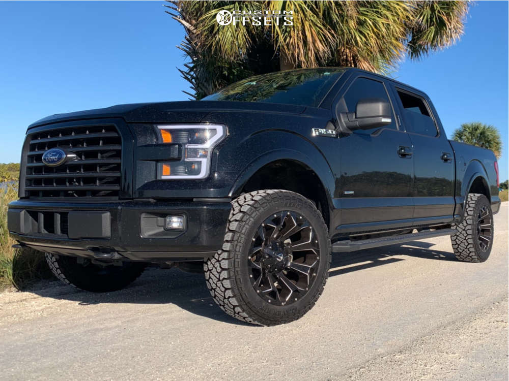 2016 Ford F-150 with 20x10 -24 Fuel Assault and 33/12.5R20 Kenda Klever ...