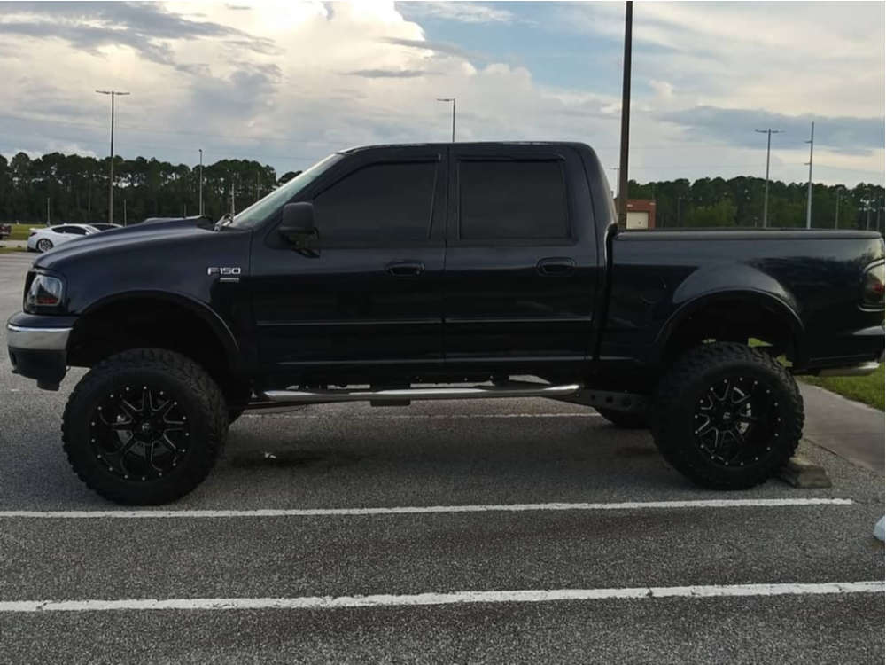 2001 Ford F-150 with 20x14 -76 Fuel Maverick and 37/13.5R20 Mastercraft ...