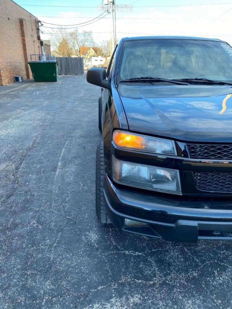 2006 Chevrolet Colorado with 15x8 -18 Fuel Lethal and 225/75R15 ...
