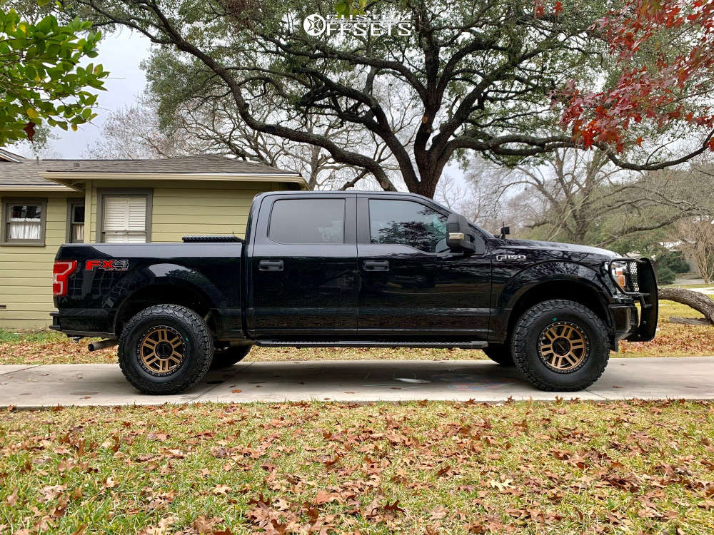 2018 Ford F-150 with 17x9 12 Vision Manx 2 and 285/75R17 BFGoodrich All ...