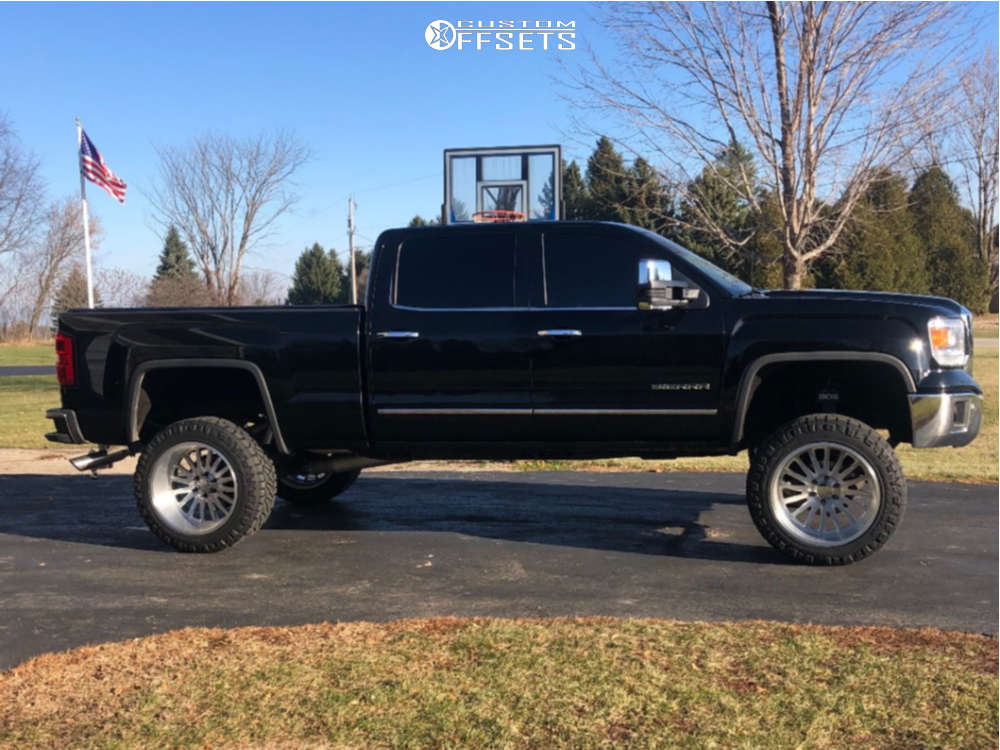 2014 GMC Sierra 1500 with 22x12 -51 Cali Offroad Summit and 35/12.5R22 ...