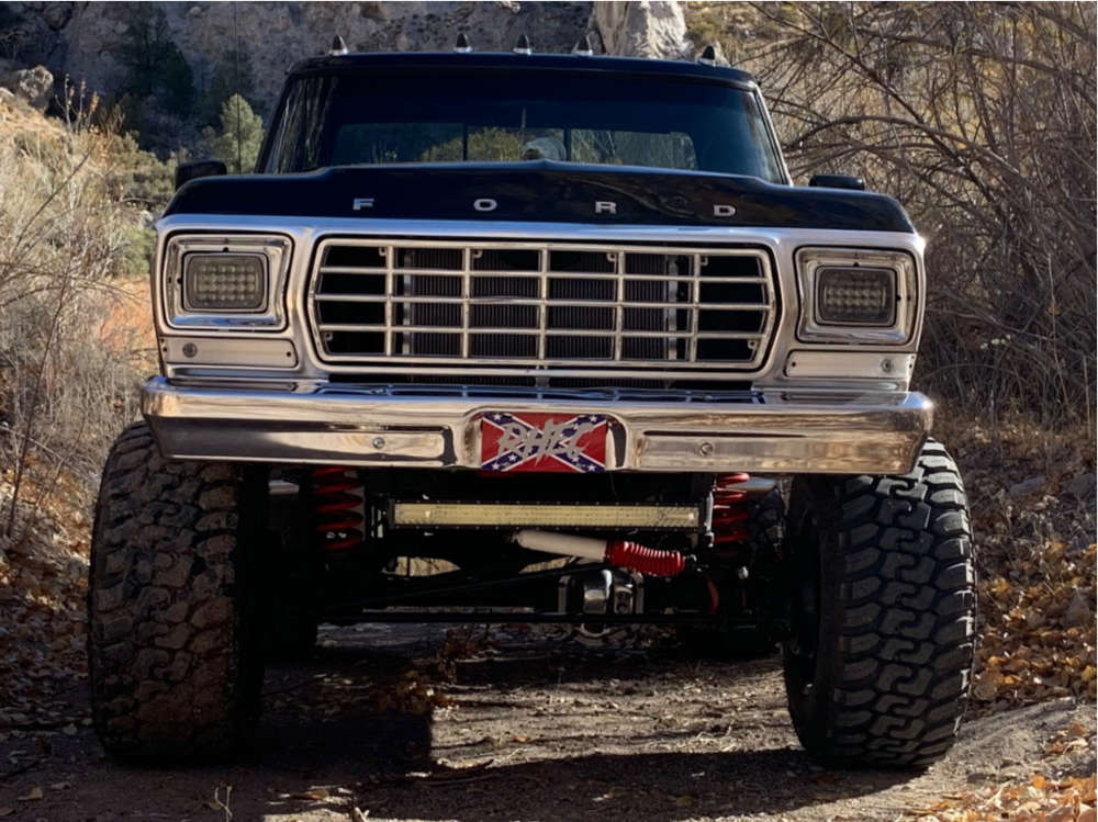 1979 Ford F-100 Pickup with 20x14 -76 Monster Offroad M12 and 38/15 ...