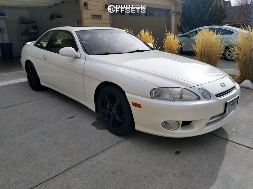 1997 Lexus SC300 with 17x8 35 Enkei Kojin and 235/45R17 Nankang Ns-25 ...