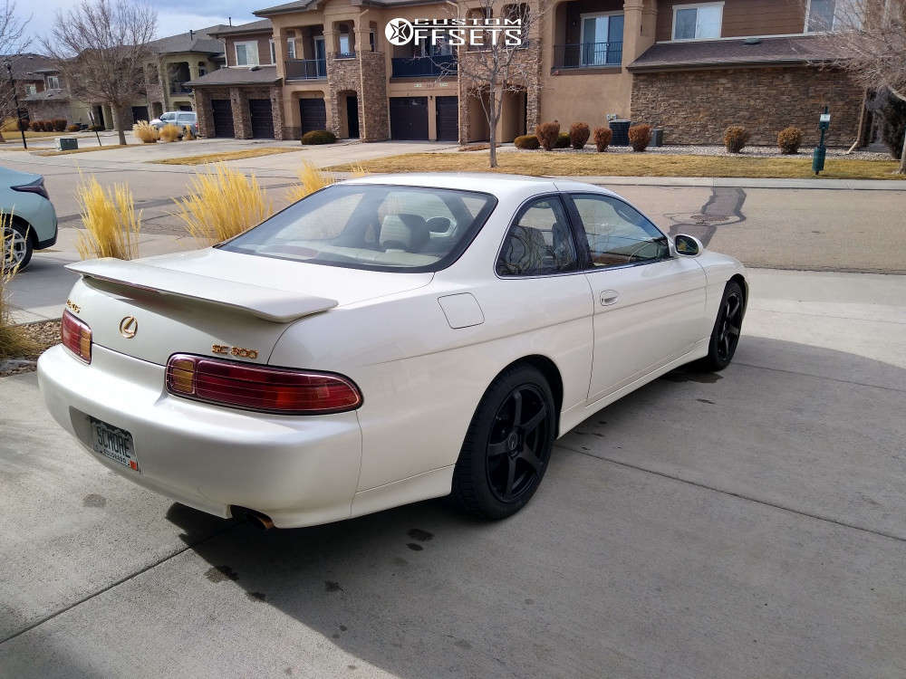 1997 Lexus SC300 with 17x8 35 Enkei Kojin and 235/45R17 Nankang Ns-25 ...