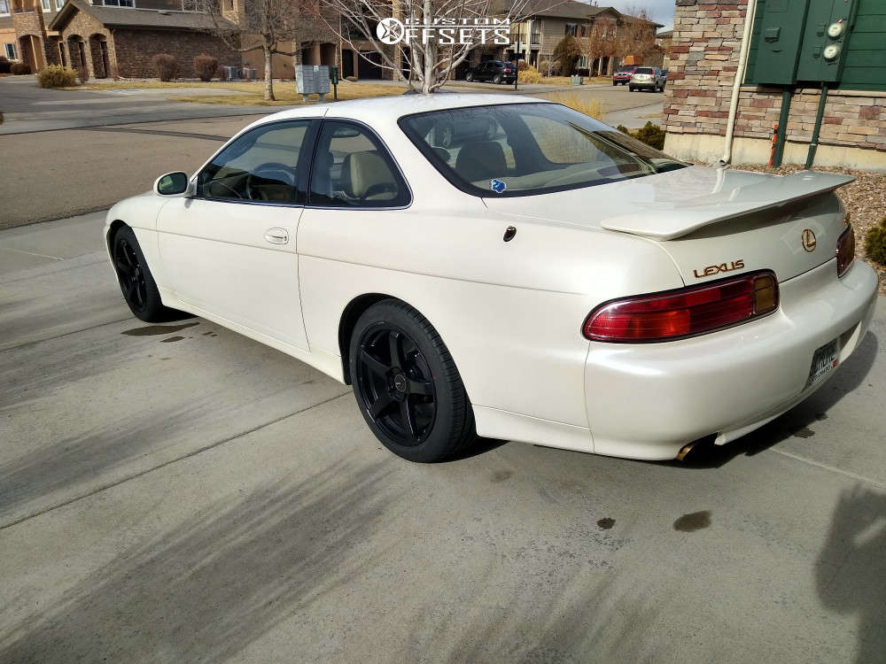 1997 Lexus SC300 with 17x8 35 Enkei Kojin and 235/45R17 Nankang Ns-25 ...