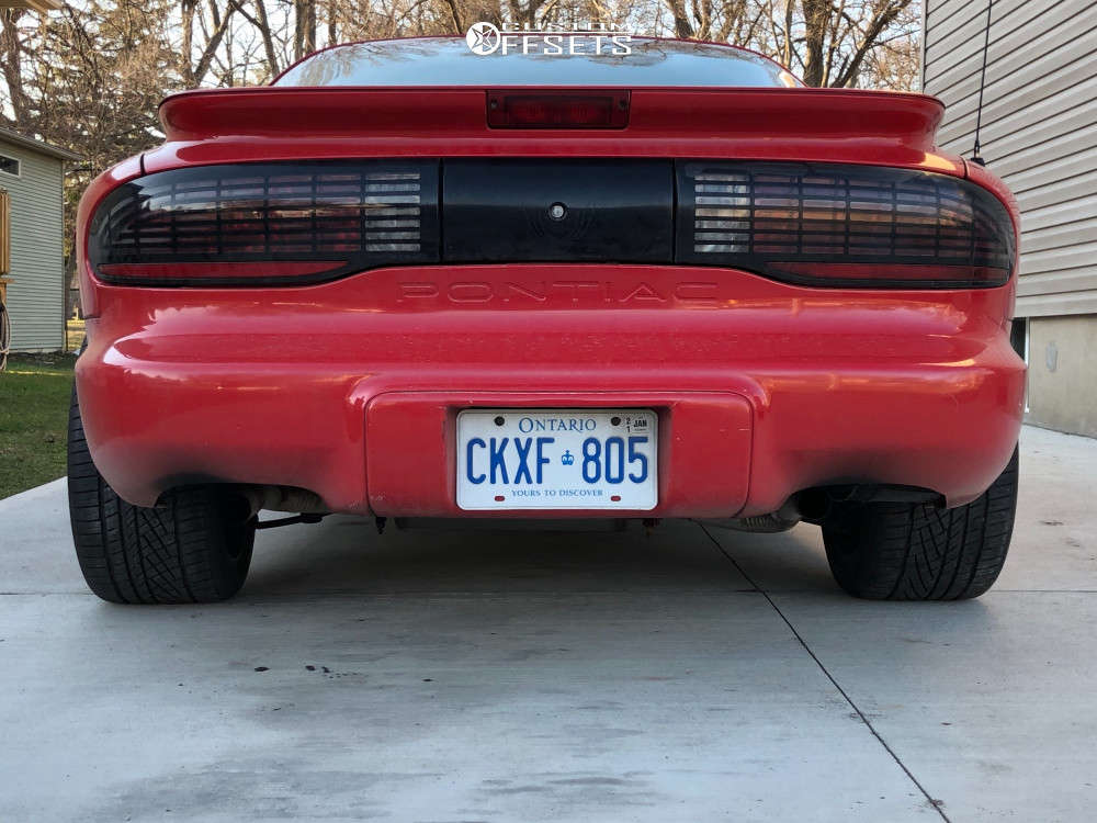 1993 Pontiac Firebird with 18x9 25 XXR 526 and 255/35R18 Continental ...