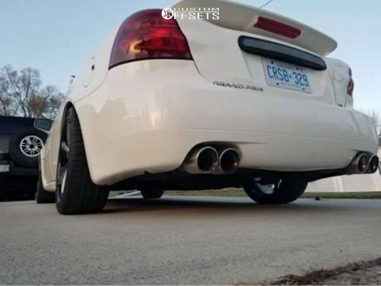 2008 Pontiac Grand Prix with 18x8 40 Touren Tr70 and 245/30R18 Michelin ...