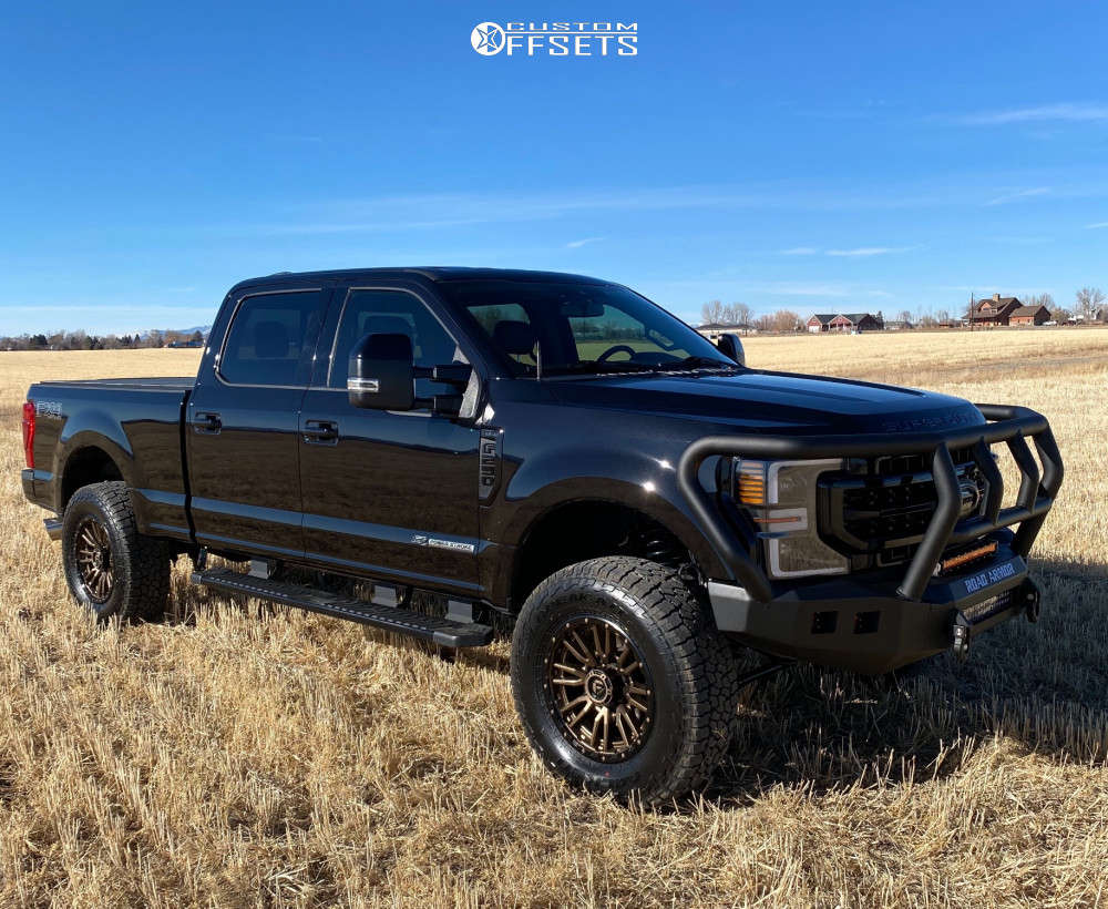 2020 Ford F-250 Super Duty with 20x9 1 Fuel Rebel and 37/12.5R20 Falken ...