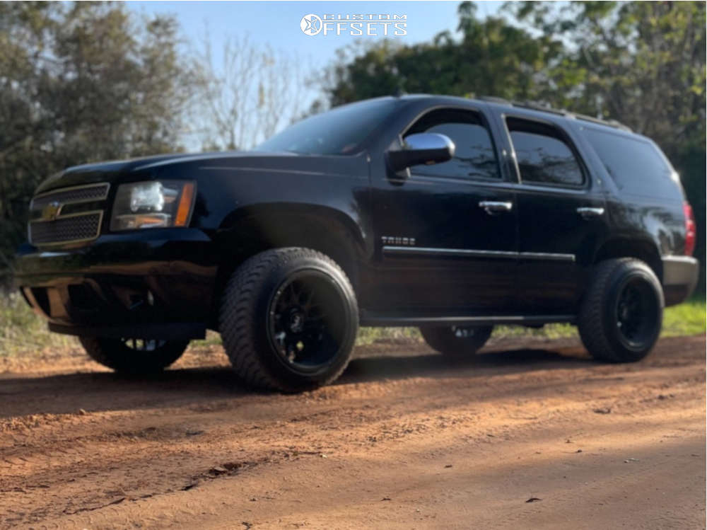 2011 Chevrolet Tahoe with 20x12 -44 Motiv Offroad Magnus and 275/55R20 ...