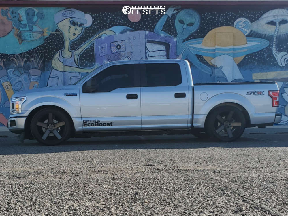 2018 Ford F-150 with 22x9.5 0 DUB Baller and 285/45R22 Nitto Nt420v and ...
