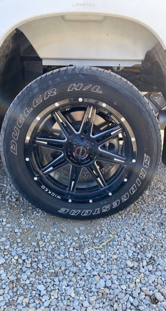 2020 Ram 1500 with 20x9 -12 Wicked Offroad W905 and 32/10.5R20 ...