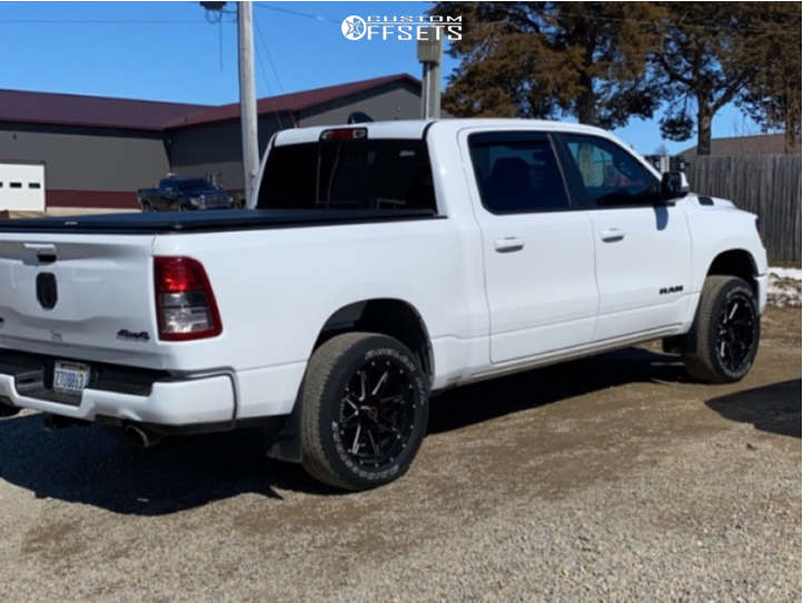 2020 Ram 1500 with 20x9 -12 Wicked Offroad W905 and 32/10.5R20 ...