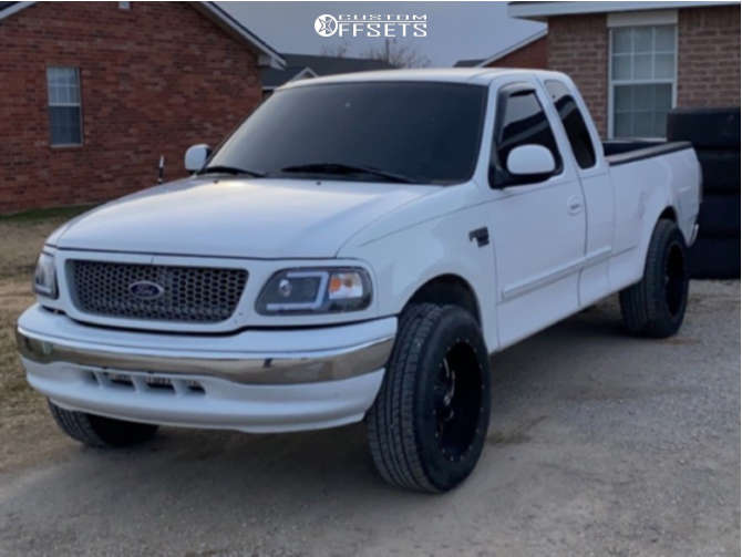 1999 Ford F-150 with 20x10 -24 Dropstars 652bm and 285/65R20 Falken ...