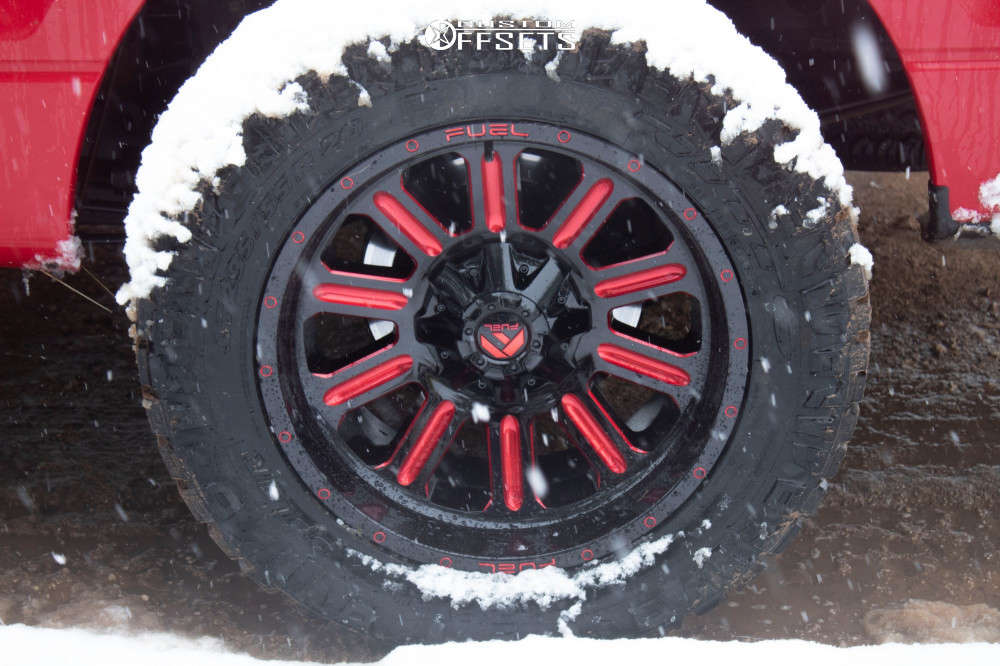 2007 Ford F-150 with 20x10 -18 Fuel Hardline and 33/12.5R20 Nitto Ridge ...