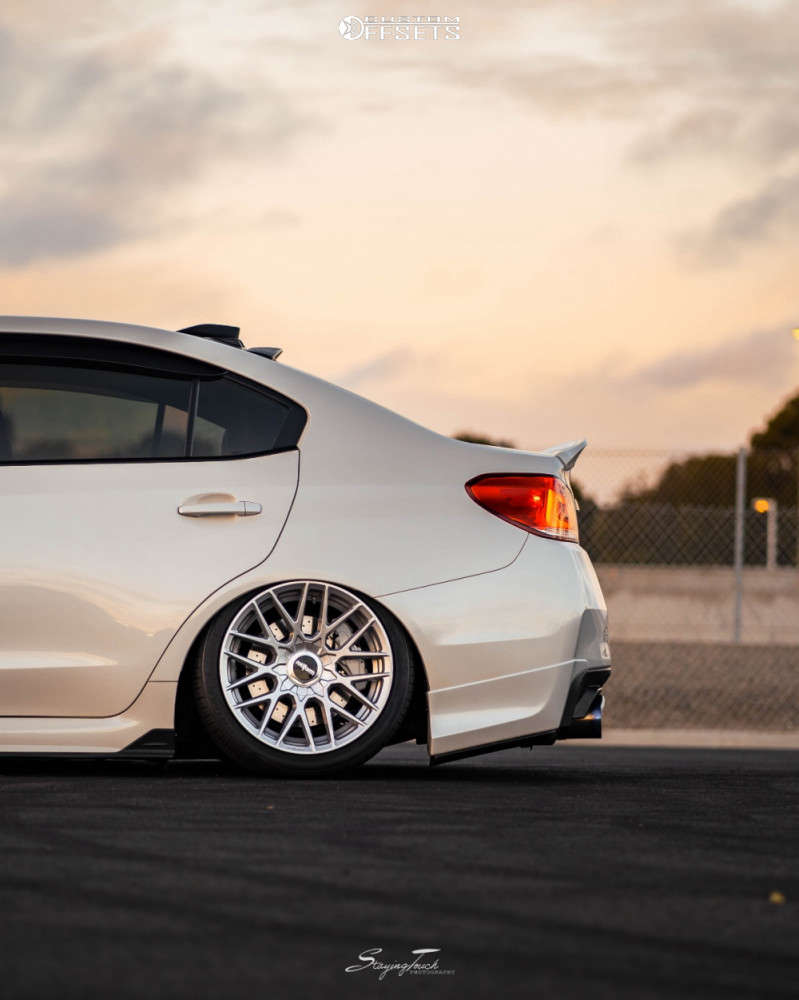 2018 Subaru WRX STI with 18x9.5 35 Rotiform Rse and 235/40R18 Toyo ...