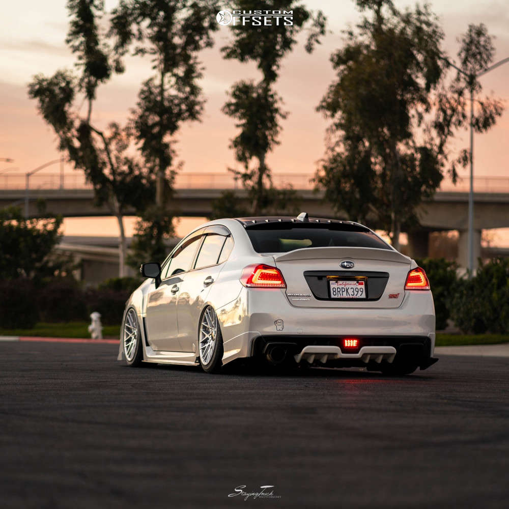 2018 Subaru WRX STI with 18x9.5 35 Rotiform Rse and 235/40R18 Toyo ...