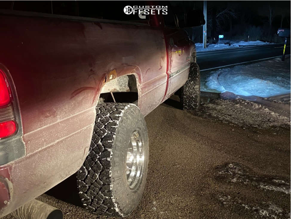 2001 Dodge Ram 2500 with 16x10 -25 Pro Comp 69 and 265/75R16 Goodyear ...