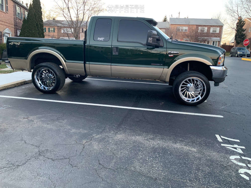 2000 Ford F-250 Super Duty with 22x12 -51 ARKON OFF-ROAD Caesar and 315 ...