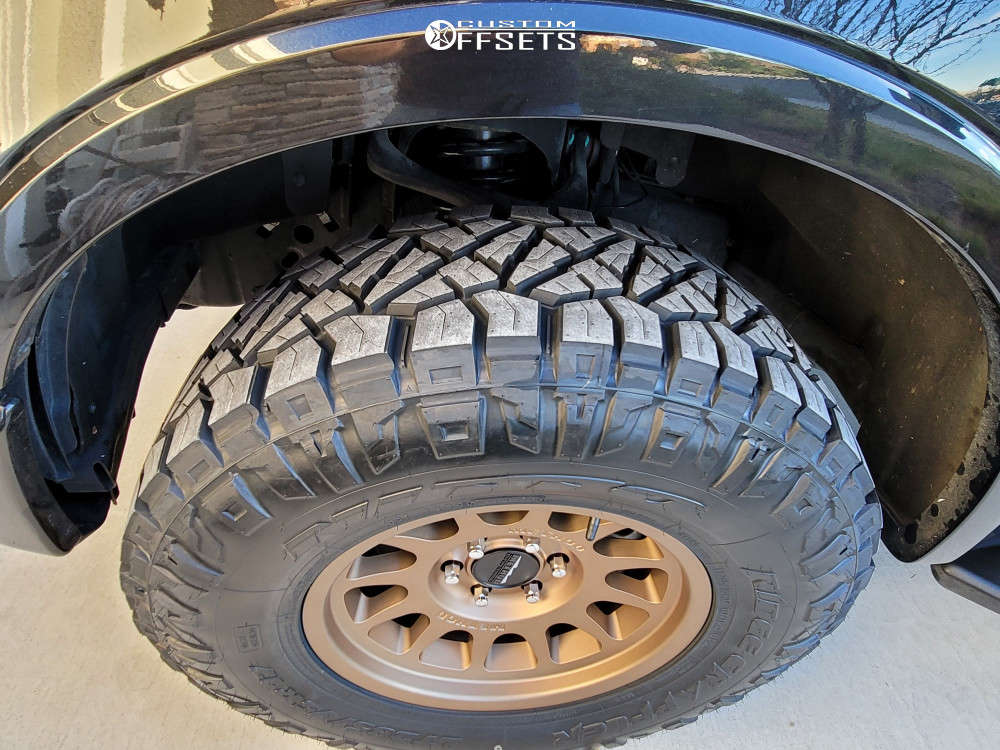 2015 Ford F-150 with 17x8.5 0 Method Mr703 and 285/75R17 Nitto Ridge ...