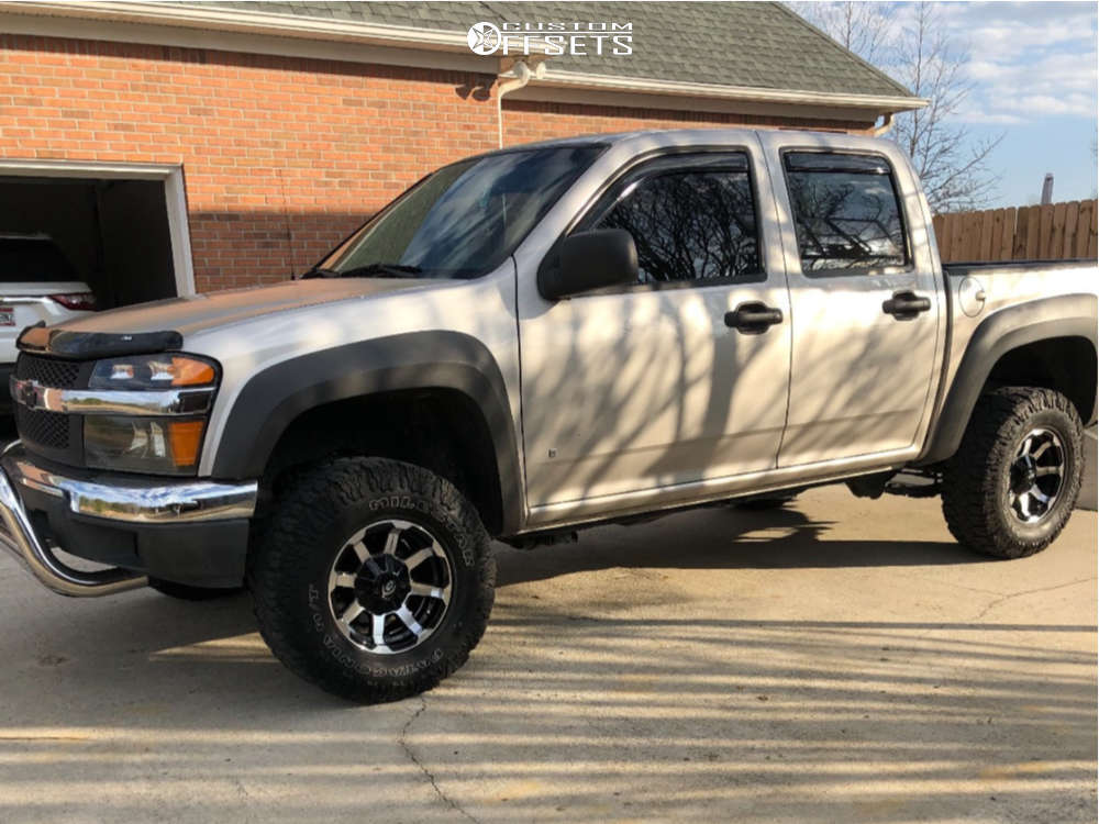 2007 Chevrolet Colorado with 15x7.5 -12 Vision Valor and 31/10.5R15 ...