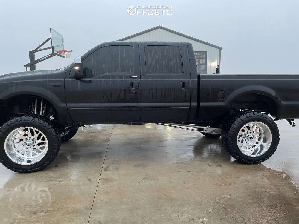 2004 Ford F-250 Super Duty with 24x14 -76 Fuel Forged Ff29 and 40/15 ...