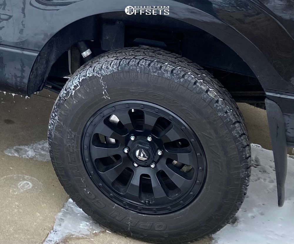 2014 Ford F-150 with 18x9 -12 Fuel Tactic and 32/11.5R18 Toyo Tires ...