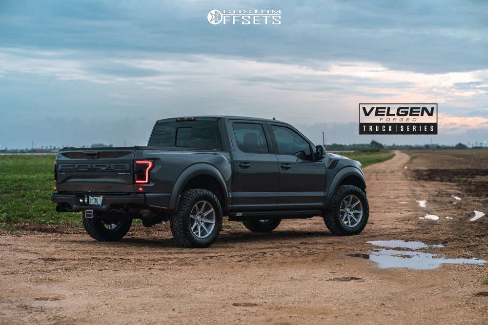 2020 Ford Raptor with 20x9 12 Velgen Vft9 and 35/12.5R20 Nitto Ridge ...