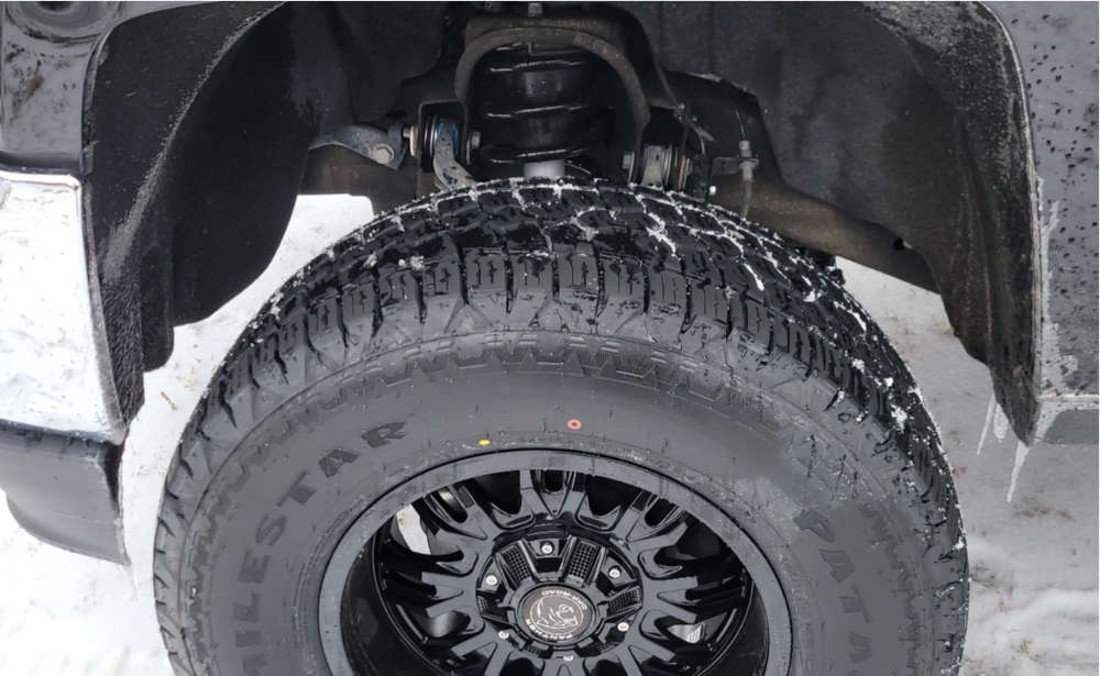 2018 Chevrolet Silverado 1500 with 18x9 -12 Panther Offroad 580 and 35/ ...