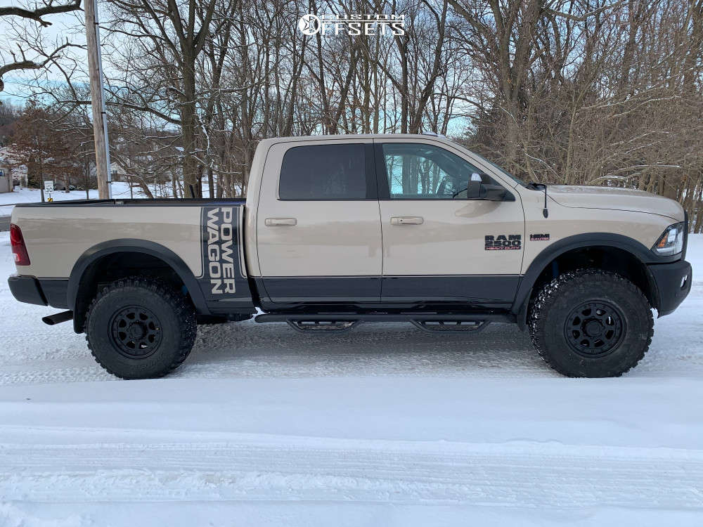2018 Ram 2500 with 17x8.5 15 Pacer Nighthawk and 37/12.5R17 Federal ...