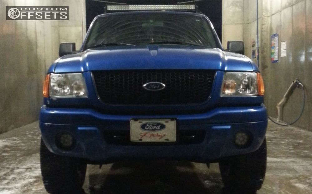 2001 Ford Ranger with 16x9 -12 Moto Metal MO951 and 265/75R16 Michelin ...