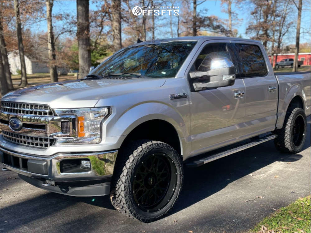 2019 Ford F-150 with 22x10 -19 Vision Rocker and 33/12.5R22 Venom Power ...