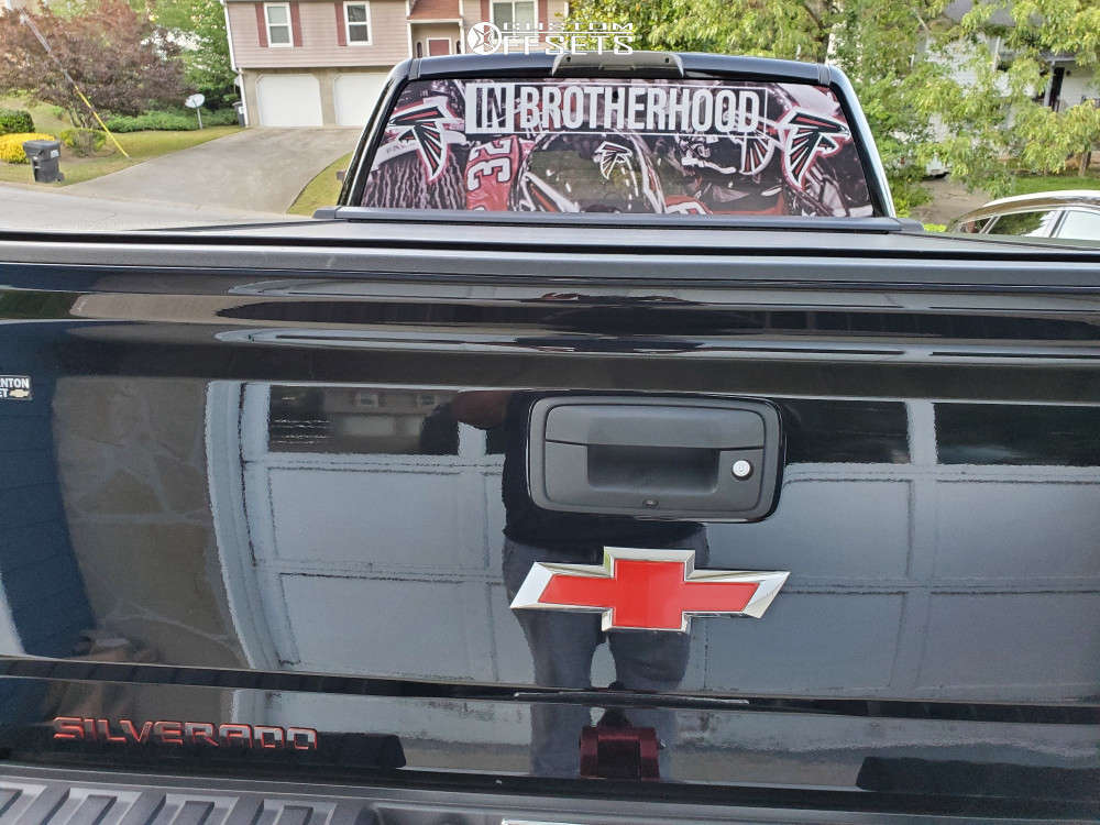 2018 Chevrolet Silverado 1500 with 24x12 -44 Fittipaldi Offroad Ftf07 ...