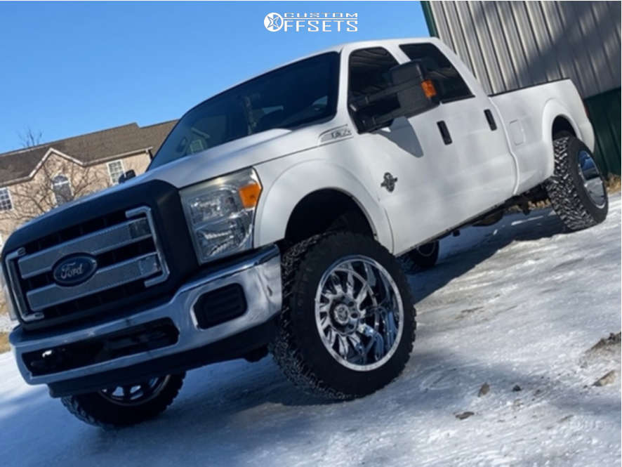 2015 Ford F-350 Super Duty with 22x12 -44 RBP Silencer and 35/12.5R22 ...