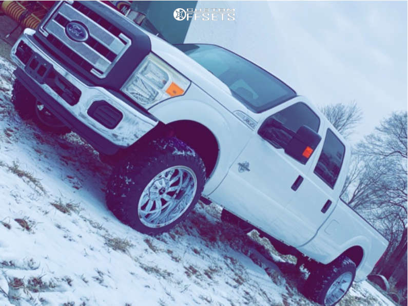 2015 Ford F-350 Super Duty with 22x12 -44 RBP Silencer and 35/12.5R22 ...