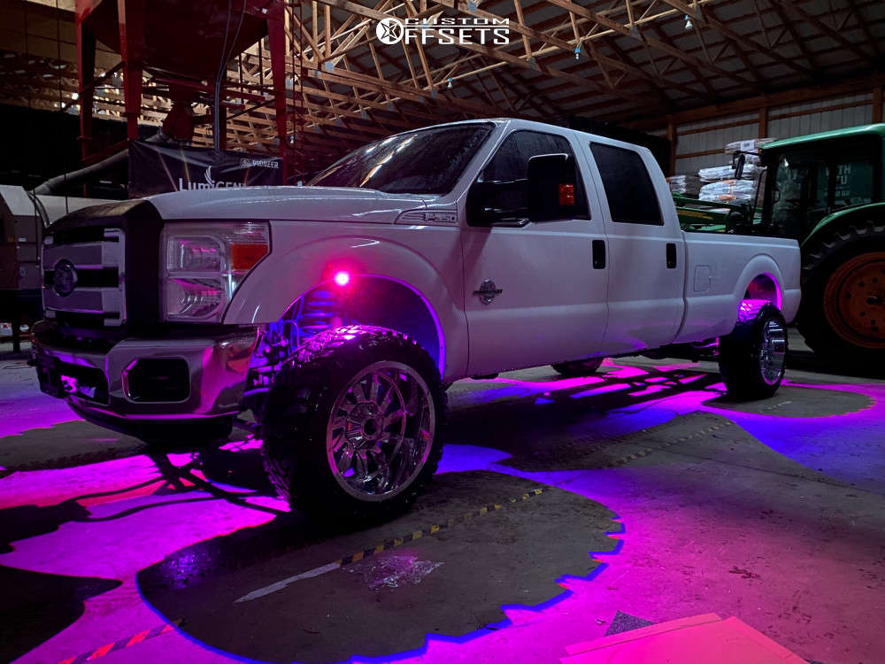 2015 Ford F-350 Super Duty with 22x12 -44 RBP Silencer and 35/12.5R22 ...