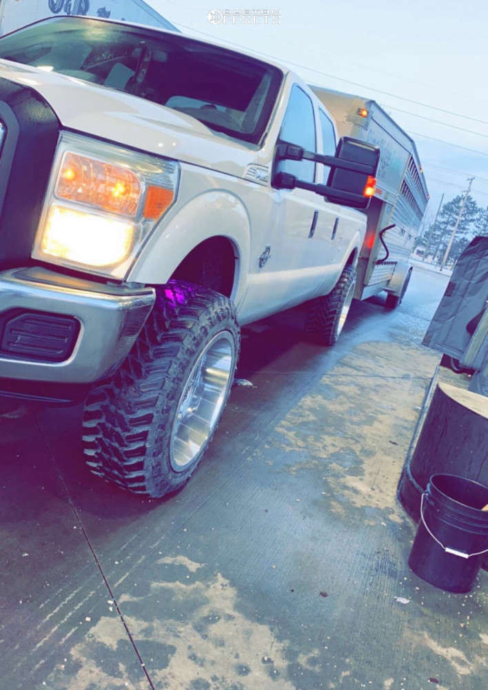 2015 Ford F-350 Super Duty with 22x12 -44 RBP Silencer and 35/12.5R22 ...