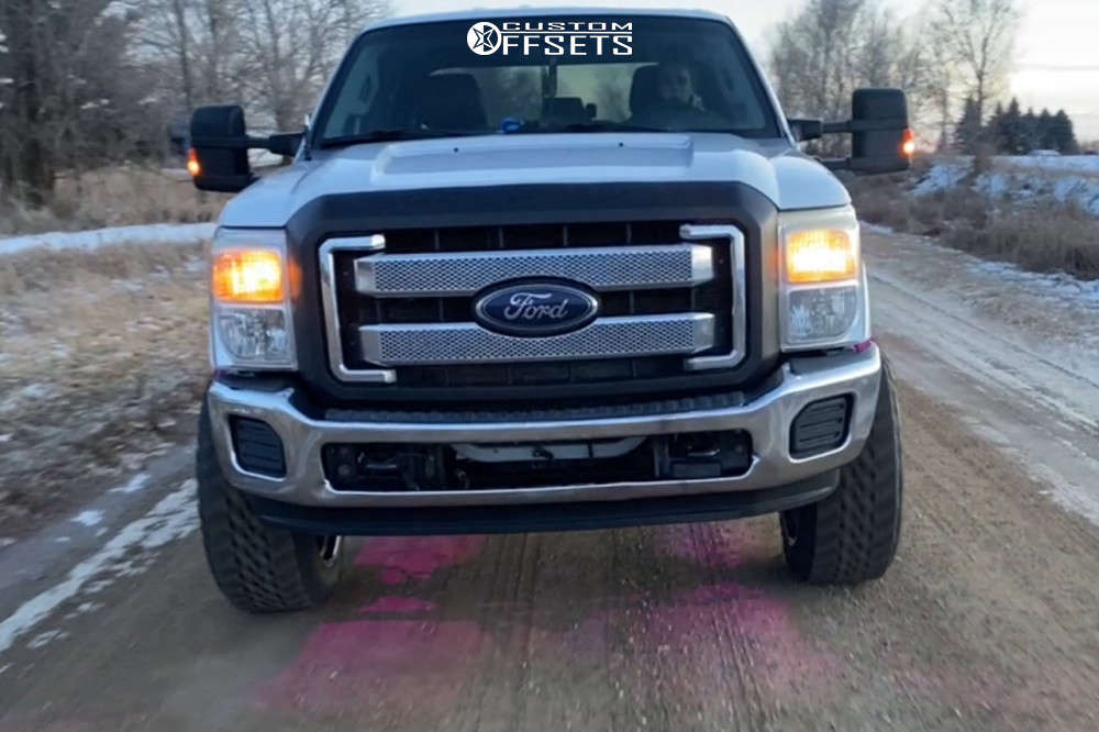 2015 Ford F-350 Super Duty with 22x12 -44 RBP Silencer and 35/12.5R22 ...