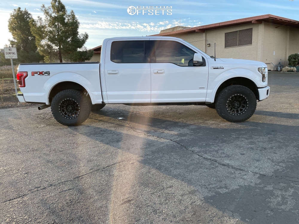 2016 Ford F-150 with 17x8.5 0 Method Mesh and 295/70R17 Nitto Ridge ...