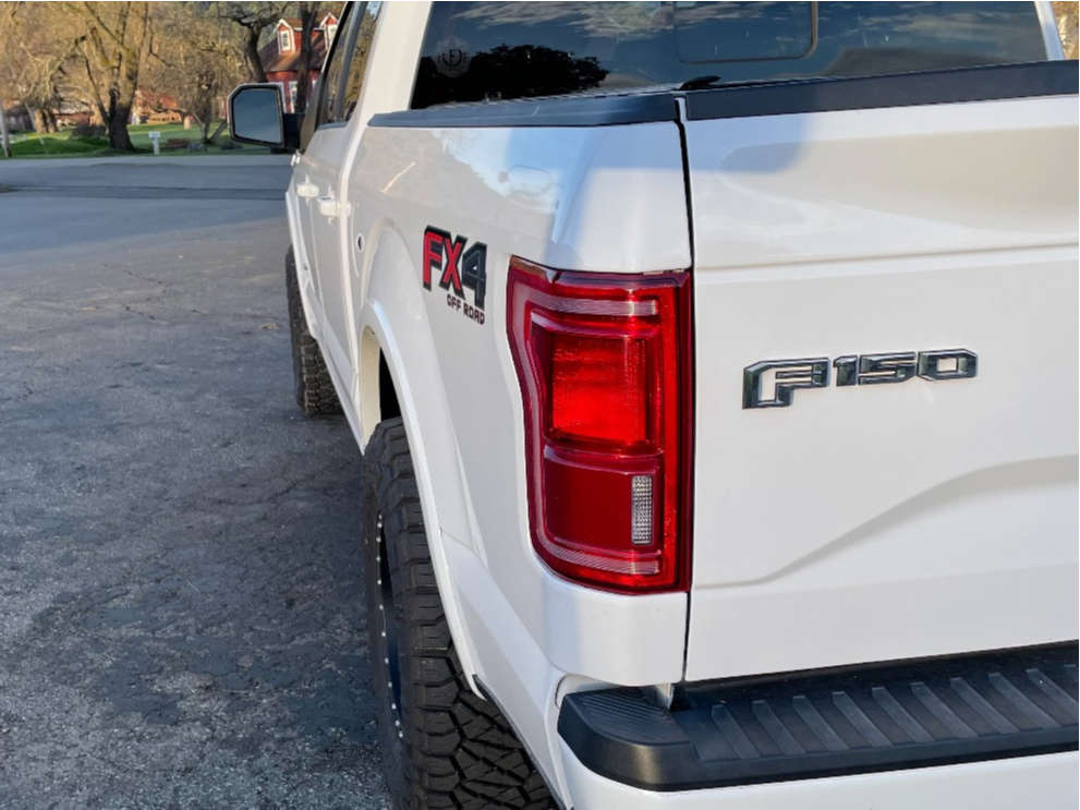 2016 Ford F-150 with 17x8.5 0 Method Mesh and 295/70R17 Nitto Ridge ...