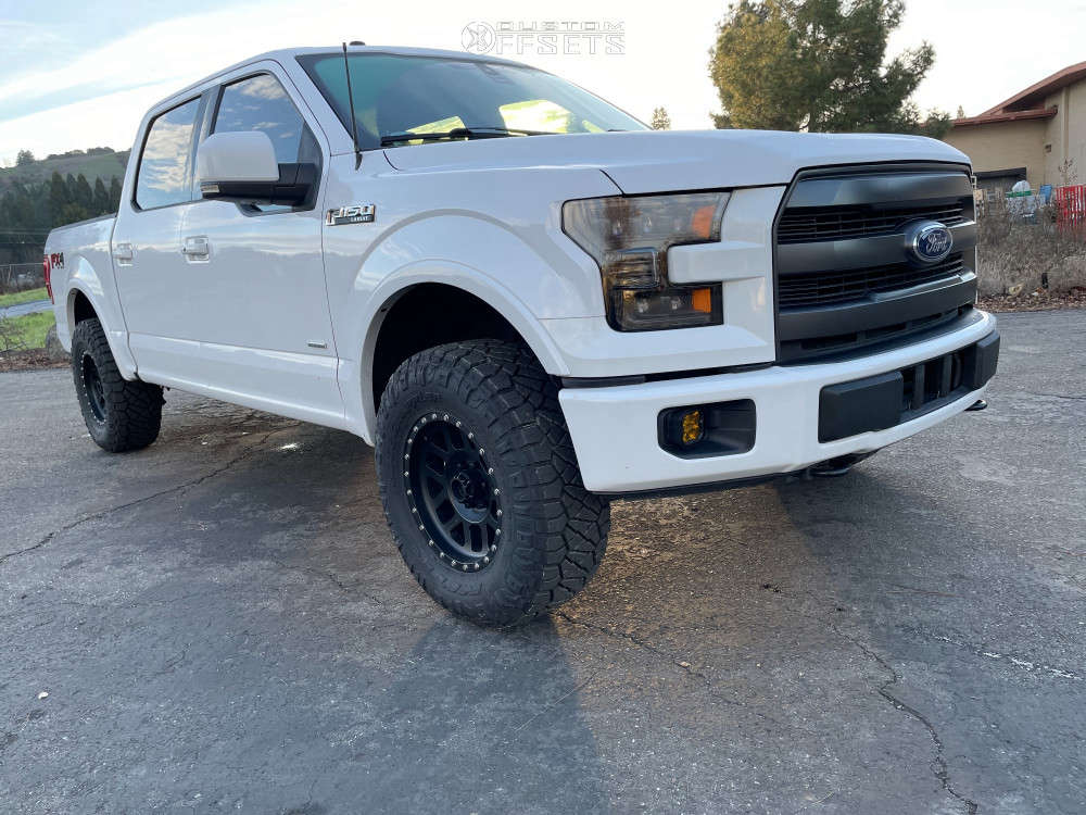 2016 Ford F-150 with 17x8.5 0 Method Mesh and 295/70R17 Nitto Ridge ...