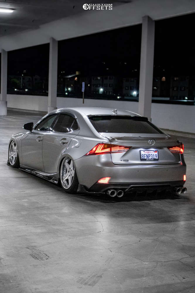 2018 Lexus IS300 with 19x8.5 38 Leon Hardiritt Ordens and 215/35R19 ...