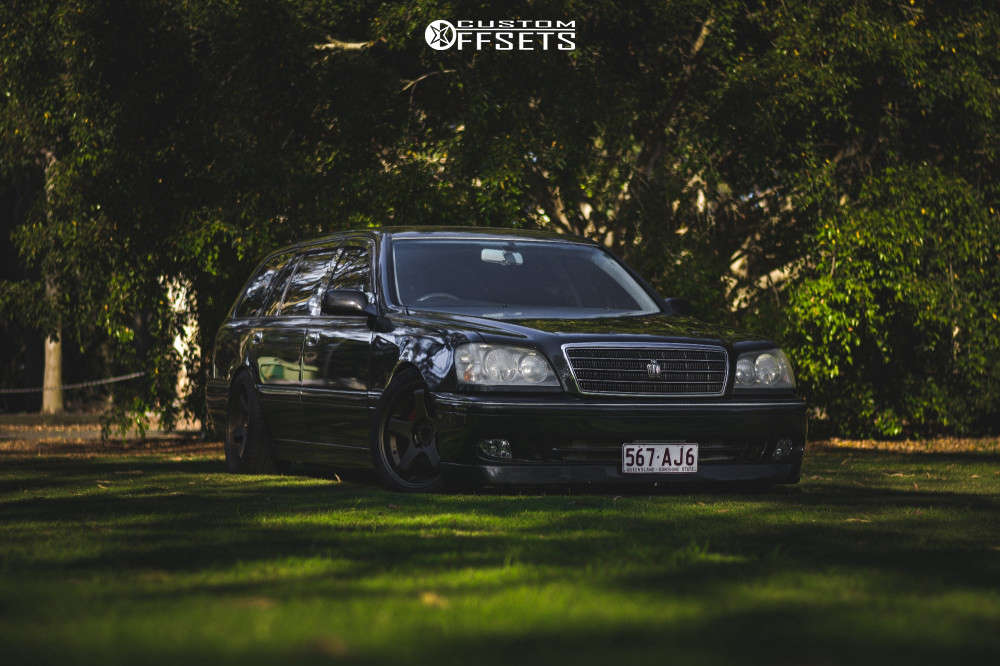 1998 Toyota Chaser with 18x9 30 Work Gt5 and 245/40R18 Michelin Pilot ...