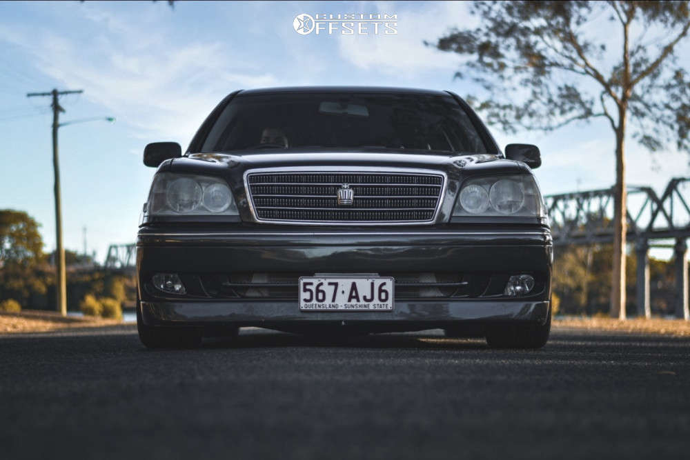 1998 Toyota Chaser with 18x9 30 Work Gt5 and 245/40R18 Michelin Pilot ...