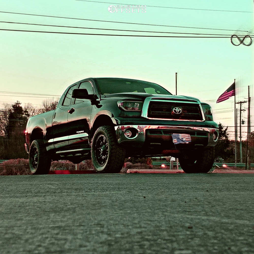 2013 Toyota Tundra with 20x10 -18 Fuel Hostage and 35/12.5R20 ...