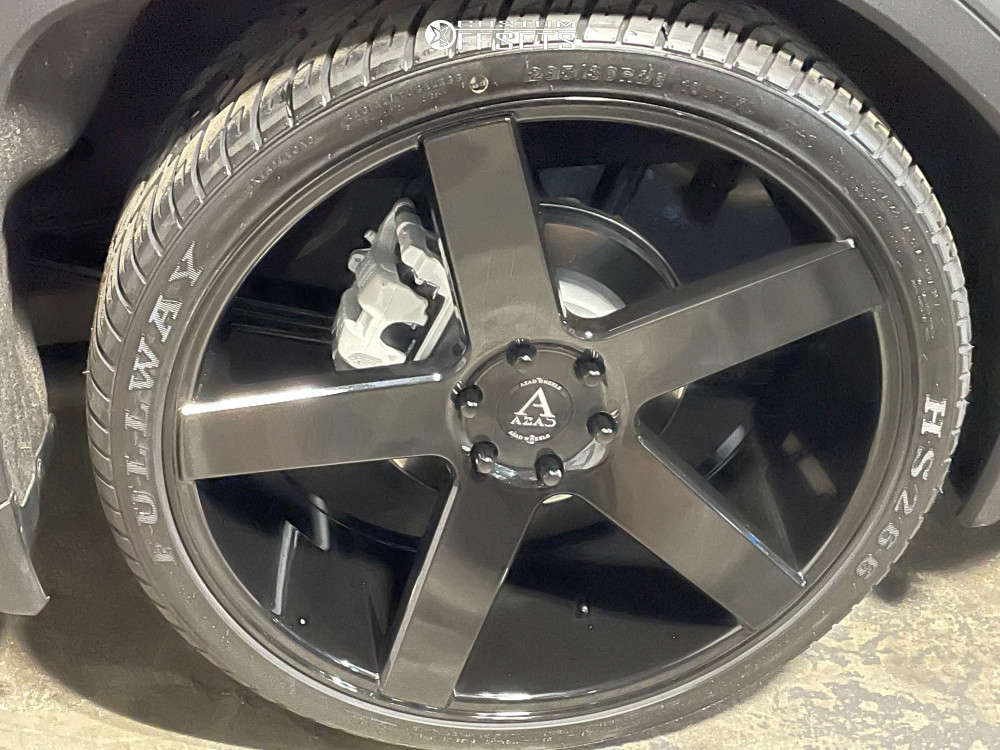 2020 GMC Sierra 1500 with 26x10 30 Azad Az5198 and 295/30R26 Fullway ...