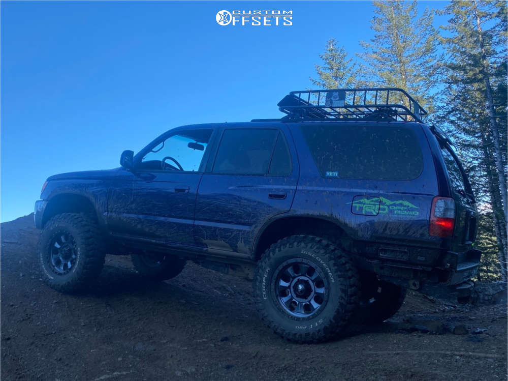 1997 Toyota 4Runner with 17x8.5 -6 Dirty Life Ironman and 285/70R17 ...