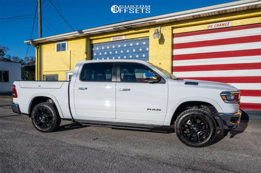 2020 Ram 1500 with 20x9 0 Fuel Vapor and 275/55R20 Falken Wildpeak At3w ...